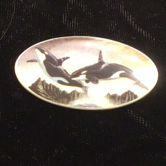 Jewelry | Vintage Orca Brooch | Poshmark